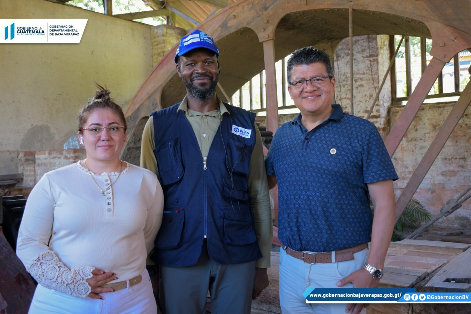 Gobernación – Visita del señor Stephen Omollo, -CEO- de Plan International